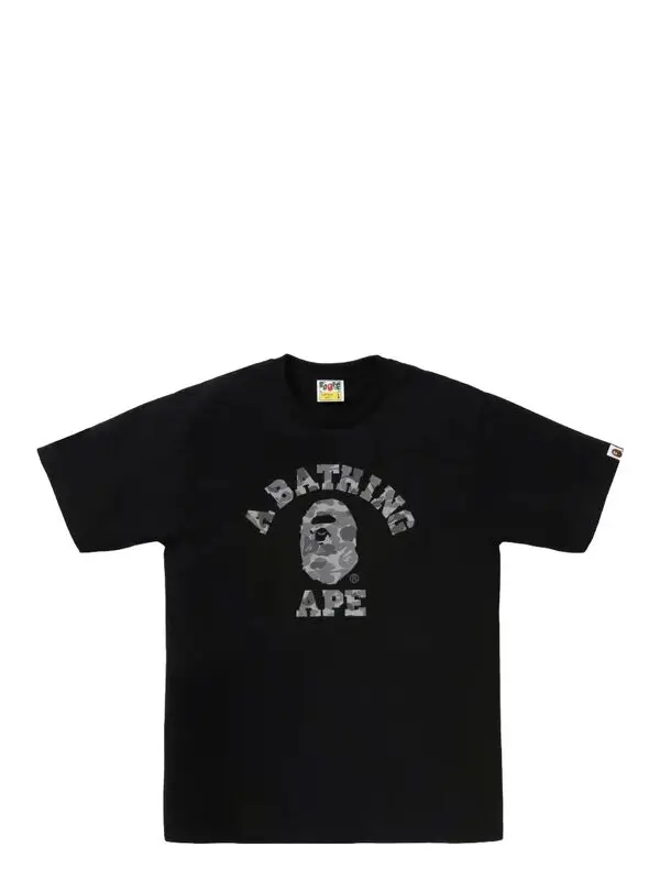 A BATHING APE Logo-print T-shirt - Black