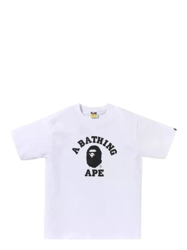 A BATHING APE Logo-print T-shirt - White