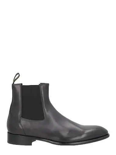 DOUCAL'S Chelsea Boots Leather Ankle Boots - Grey