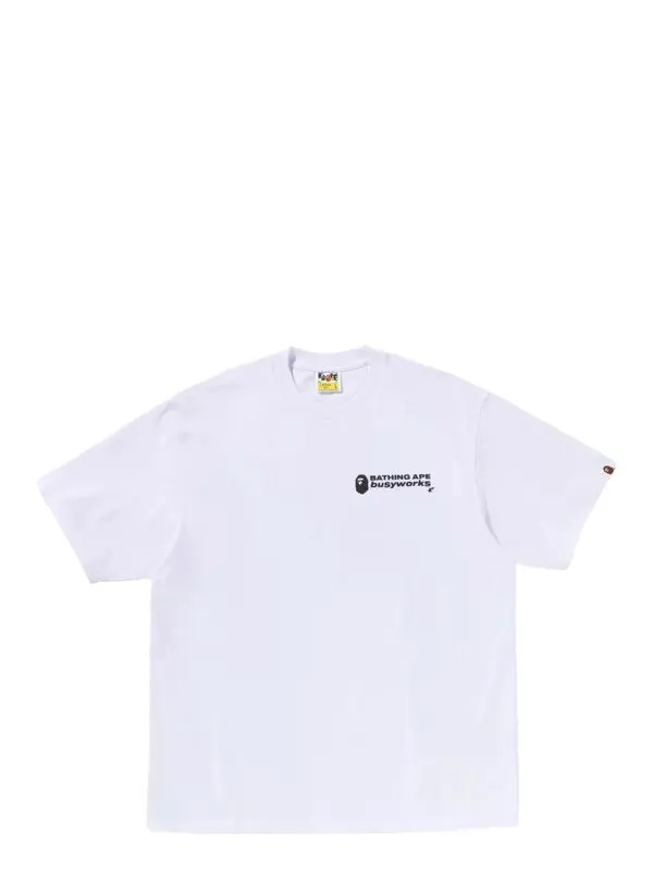 A BATHING APE Logo-print T-shirt - White