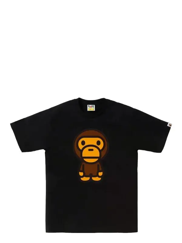 A BATHING APE Baby Milo-print T-shirt - Black