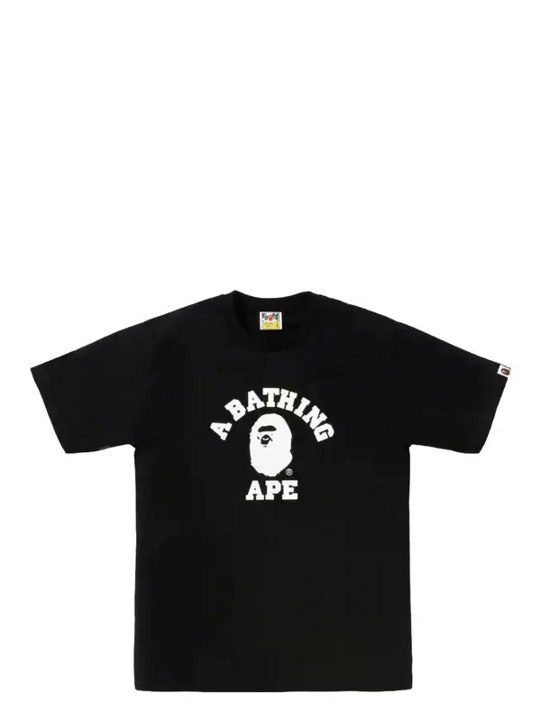A BATHING APE Logo-print T-shirt - Black