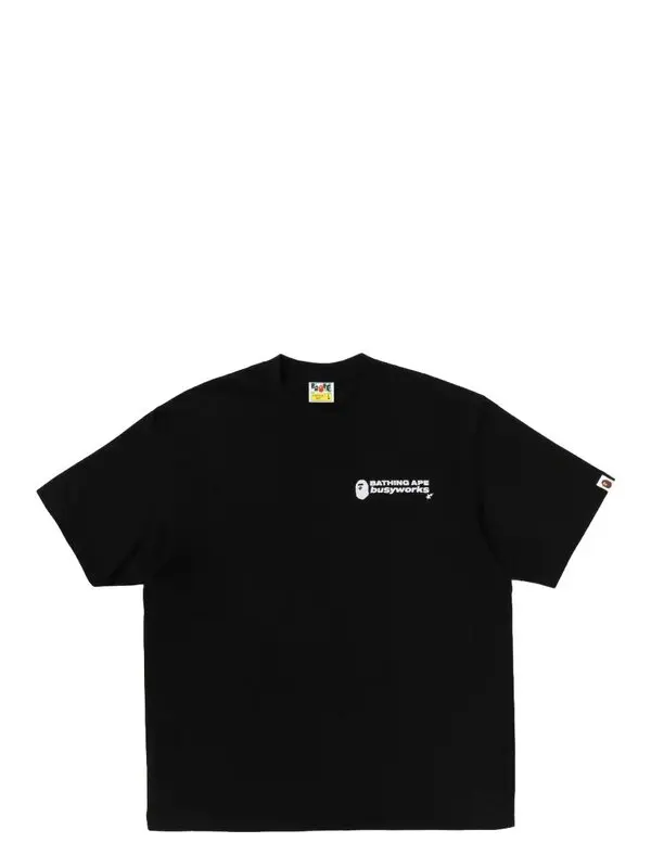 A BATHING APE Logo-print T-shirt - Black