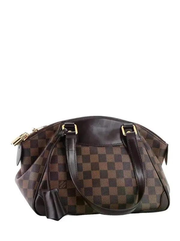 LOUIS VUITTON Verona Handbag Damier Pm Shoulder Bag - Brown