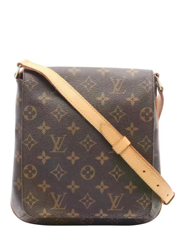 LOUIS VUITTON Monogram Musette Salsa Pm Bag - Brown