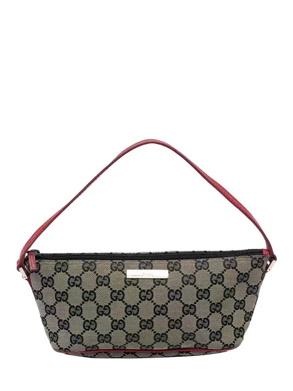 Gucci Gg Canvas Boat Shoulder Bag - Neutrals