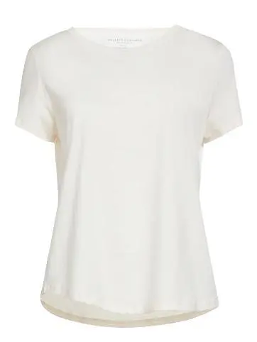 Majestic Filatures Lyocell And Virgin Wool T-shirt - White