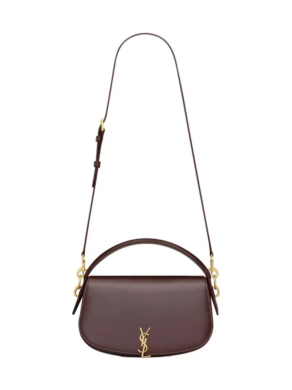 Saint Laurent Voltaire Bag - Raisin