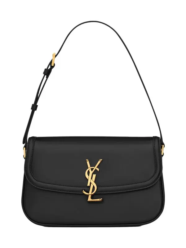 Saint Laurent Solferino Small In Box Bag - Black
