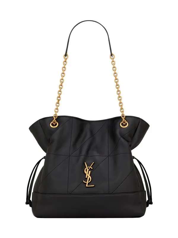 Saint Laurent Jamie Shopping Small Lambskin Bag - Black