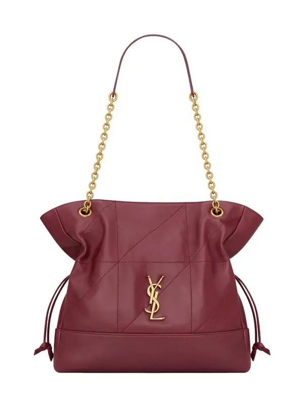 Saint Laurent Small Jamie Shopping Bag - Rouge Merlot