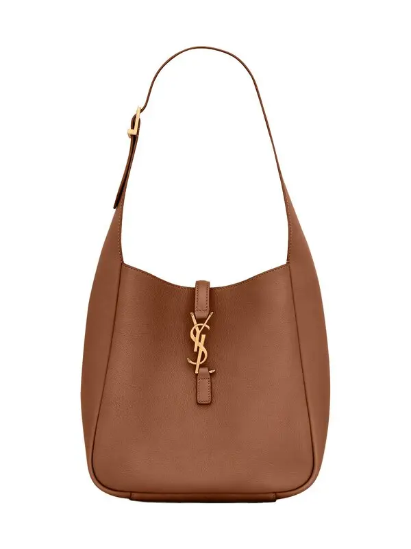 Saint Laurent Le 5 À 7 Bag In Grained Leather - Fox