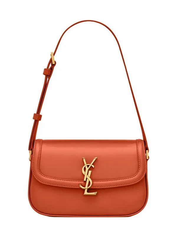 Saint Laurent Solferino Mini Bag - Dark Mandarin