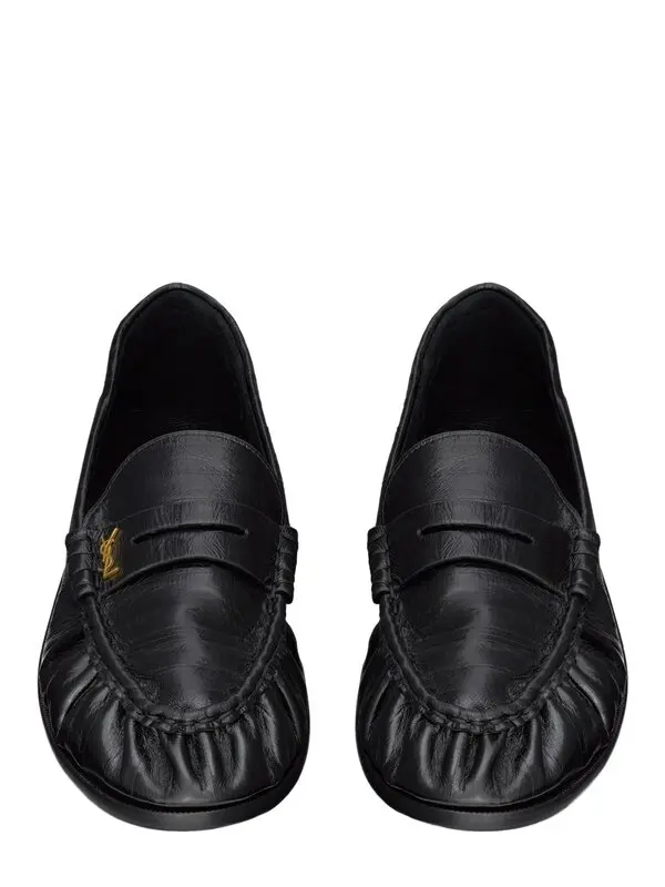 Saint Laurent Le Loafer Supple Eel - Black