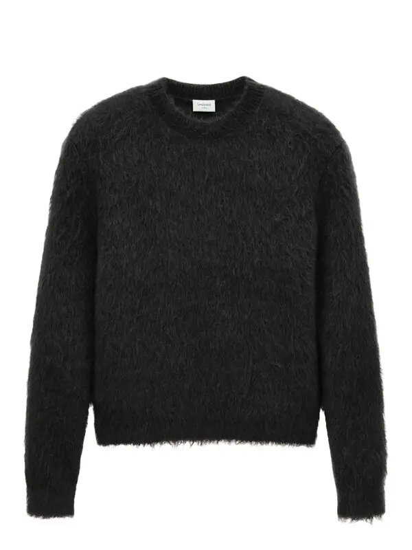 Saint Laurent Brushed Knit Sweater - Noir