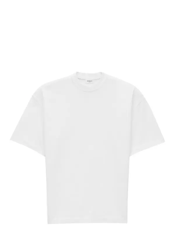 Saint Laurent Boxy Crewneck T-shirt - White