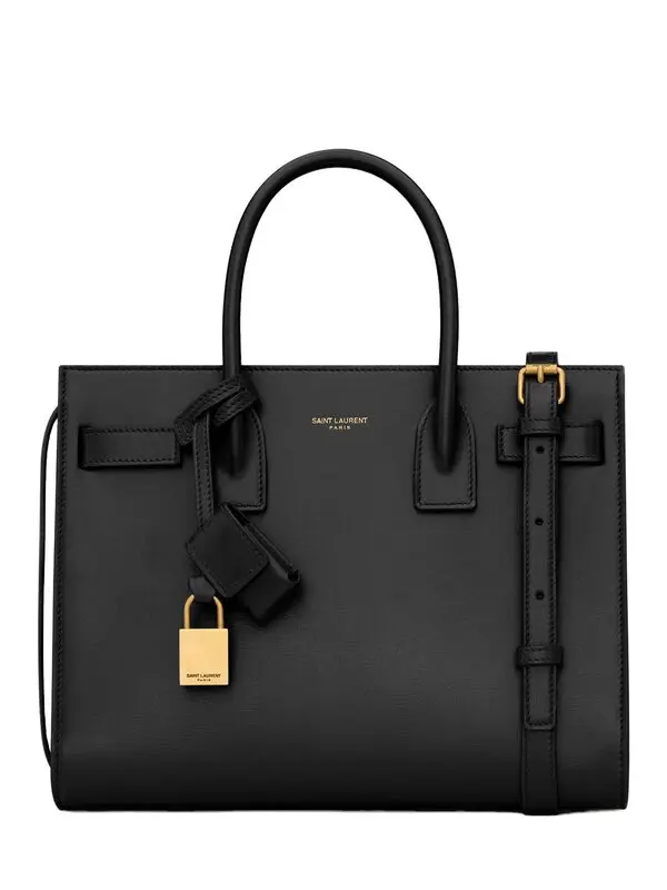 Saint Laurent Sac De Jour Bag - Black