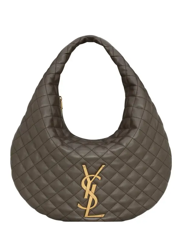 Saint Laurent Icare Hobo Bag - Light Musk