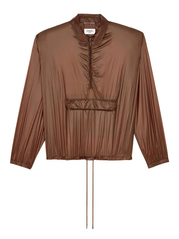 Saint Laurent Windbreaker - Cognac