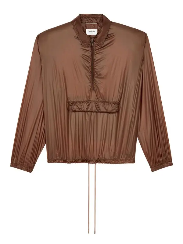 Saint Laurent Windbreaker - Cognac
