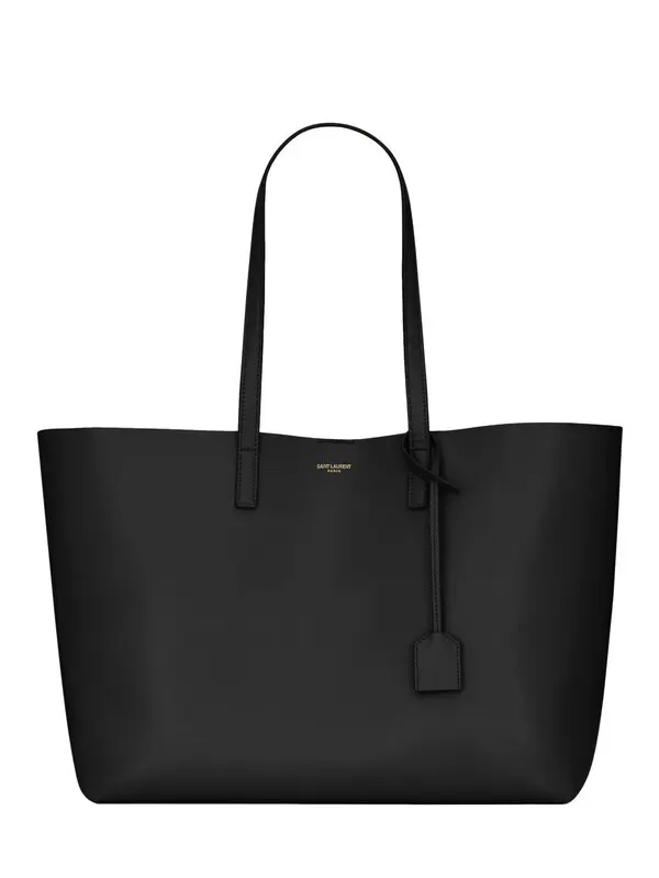 Saint Laurent East West Shopping Tote Bag - Black