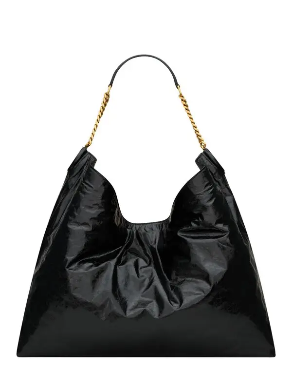 Saint Laurent Hortense Hobo Bag - Black