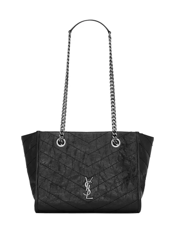 Saint Laurent Niki Small Shopping Bag - Black