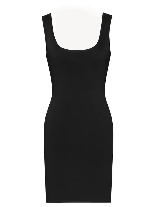 Saint Laurent Knit Tank Mini Dress - Noir