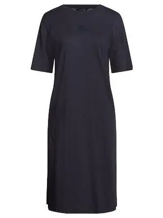 Armani Exchange Midnight Cotton Jersey T-shirt Dress - Midnight Blue