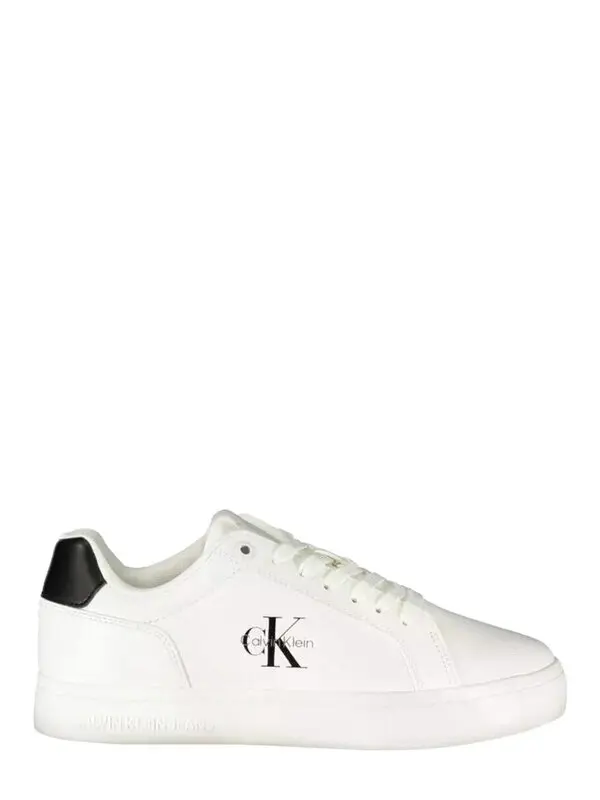Calvin Klein Print Sneakers - White