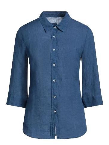 120% Lino Shirt Linen - Navy