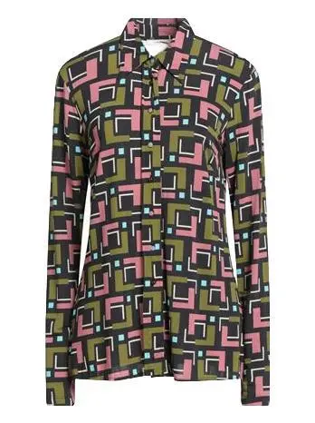 Malìparmi Printed Viscose And Elastane Shirt - Green