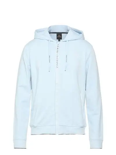Armani Exchange Zip Up Hoodie - Blue