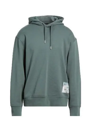 Armani Exchange Cotton Elastane French Terry Hooded Sweatshirt - Green