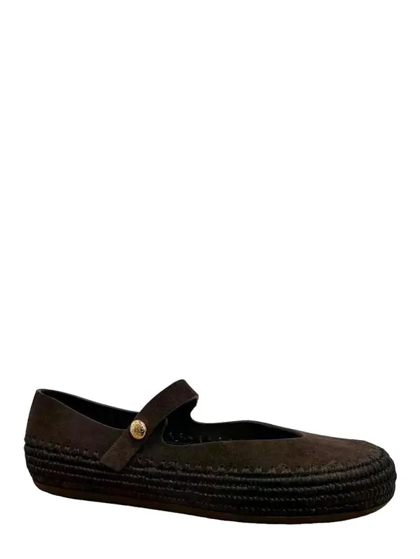 Loewe Mary Jane Ballet Flats - Brown
