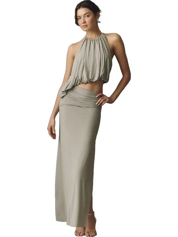 Bec & Bridge Cadence Racer Maxi Dress - Pistachio