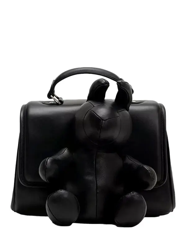 Mihara Yasuhiro Dolls Rabbit Tote Bag - Black