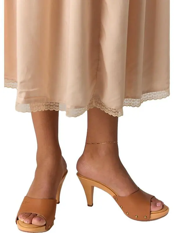 CANDIE'S Emiliana Clogs - Cognac Suede