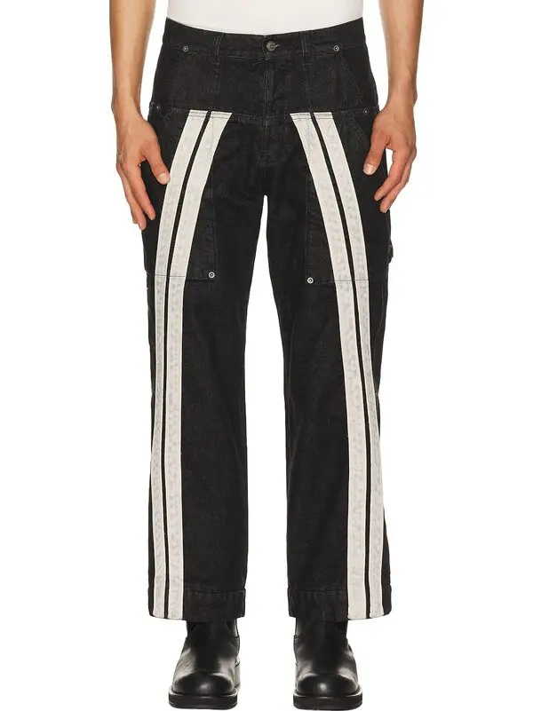 RRR123 Cargo Pants - Black