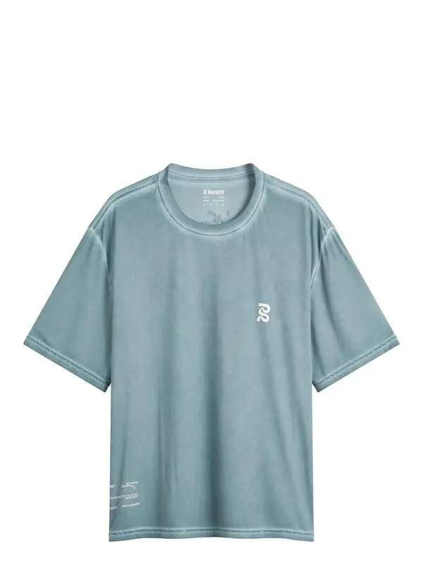 BANDIT Abbreviated Qmax T-shirt - Tranquil Blue