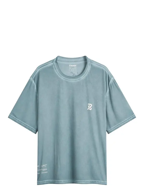 BANDIT Abbreviated Qmax T-shirt - Tranquil Blue