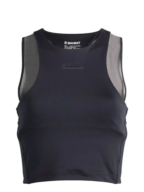 BANDIT Stamina™ Lyra Race Crop - Bandit Black