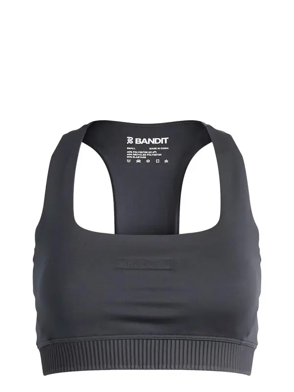 BANDIT Stamina™ Square Neck Bra - Bandit Black