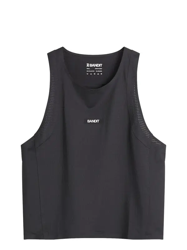 BANDIT Geomesh™ Performance Knit Racing Top - Bandit Black