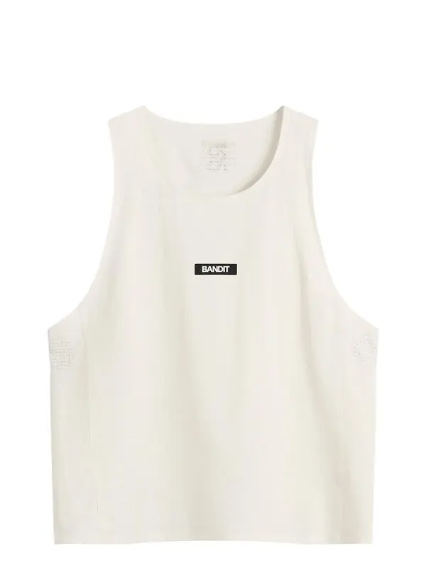 BANDIT Geomesh™ Performance Knit Racing Singlet - Cream