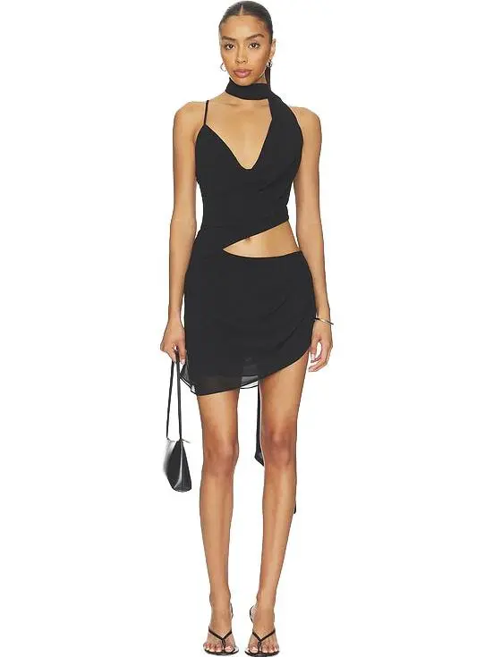 Nbd Azura Mini Dress - Black