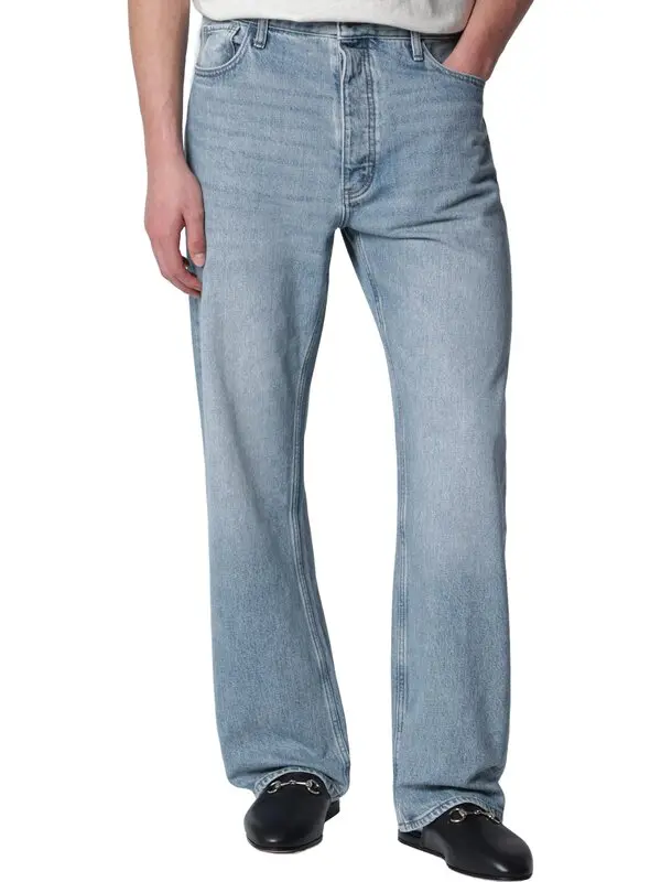 Fear Of God Light Vintage-effect Denim Jeans - Blue