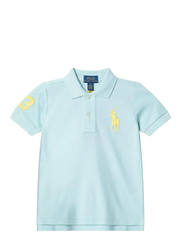 Polo Ralph Lauren Cotton Piqué Polo Shirt With Embroidered Logo - Green