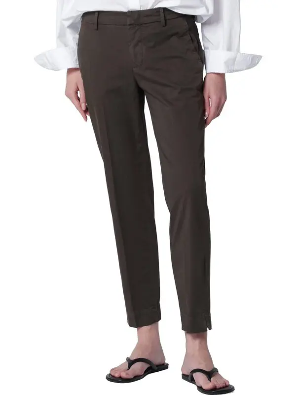 PT TORINO Cotton Trousers - Brown