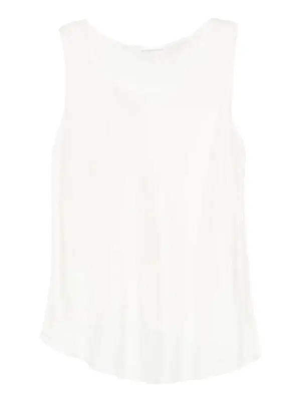 SUSANNE BOMMER Sleeveless Satin Top - Blue